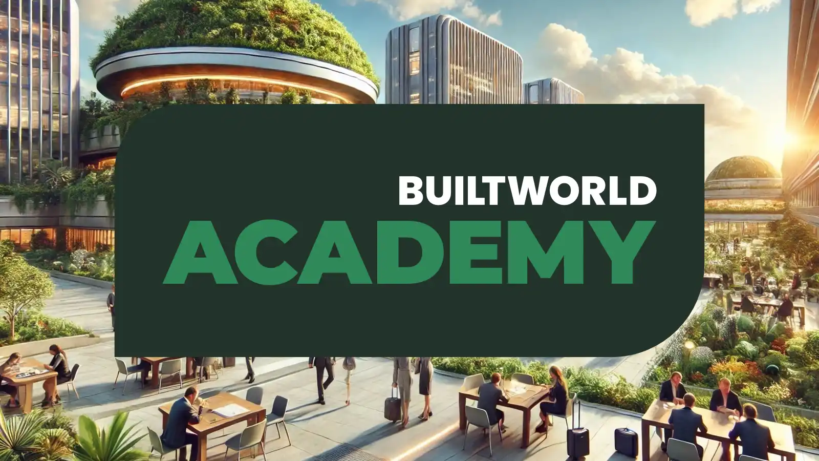 BUILTWORLD ESG Academy: Zukunft der gebauten Welt – Wissen neu gestalten.